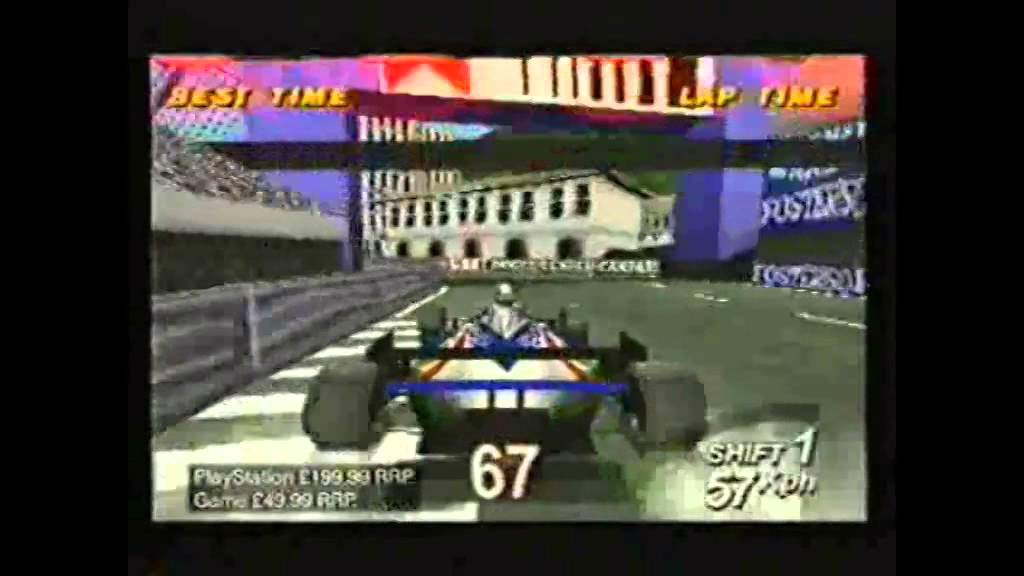 Playstation F1 Formula One - YouTube