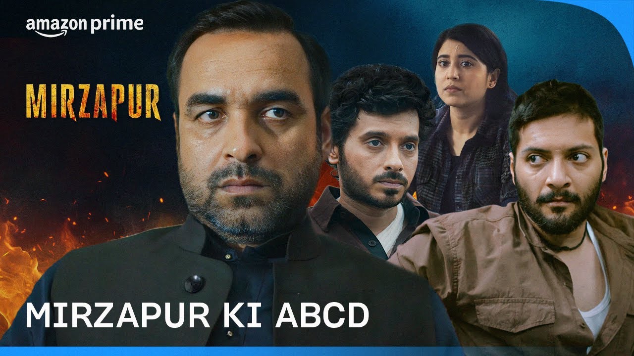 Mirzapur Ki Nayi ABCD! ft. Pankaj Tripathi, Ali Fazal, Divyenndu | Prime Video India - YouTube