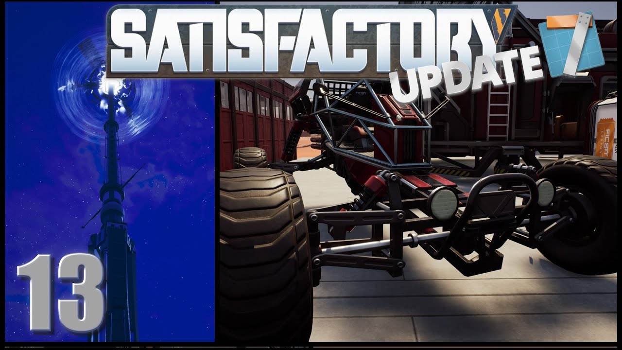 Satisfactory S2-Ep 13: Research, Buggy, and Completion of Phase 2 - YouTube