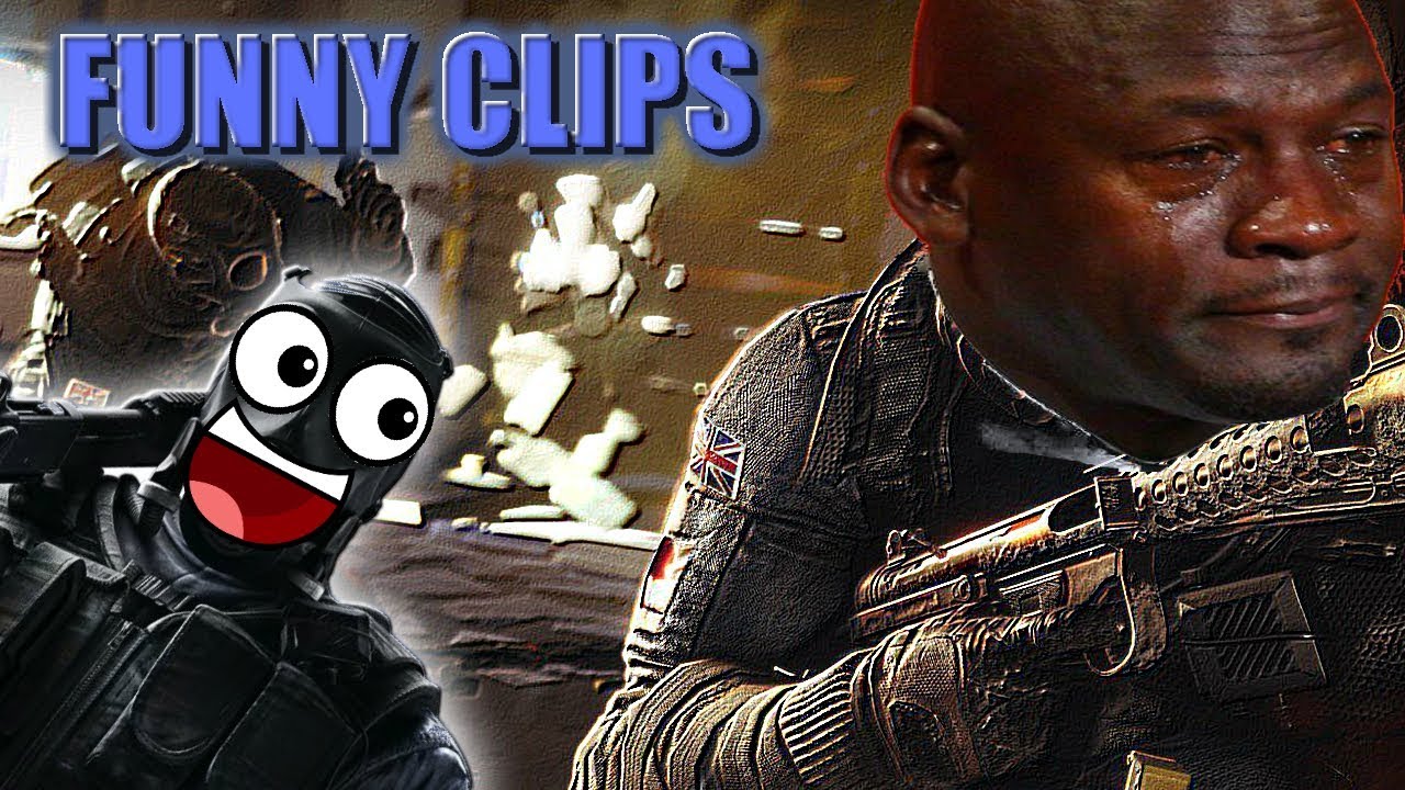 R6 SIEGE FUNNY CLIPS | Rainbow six siege - YouTube