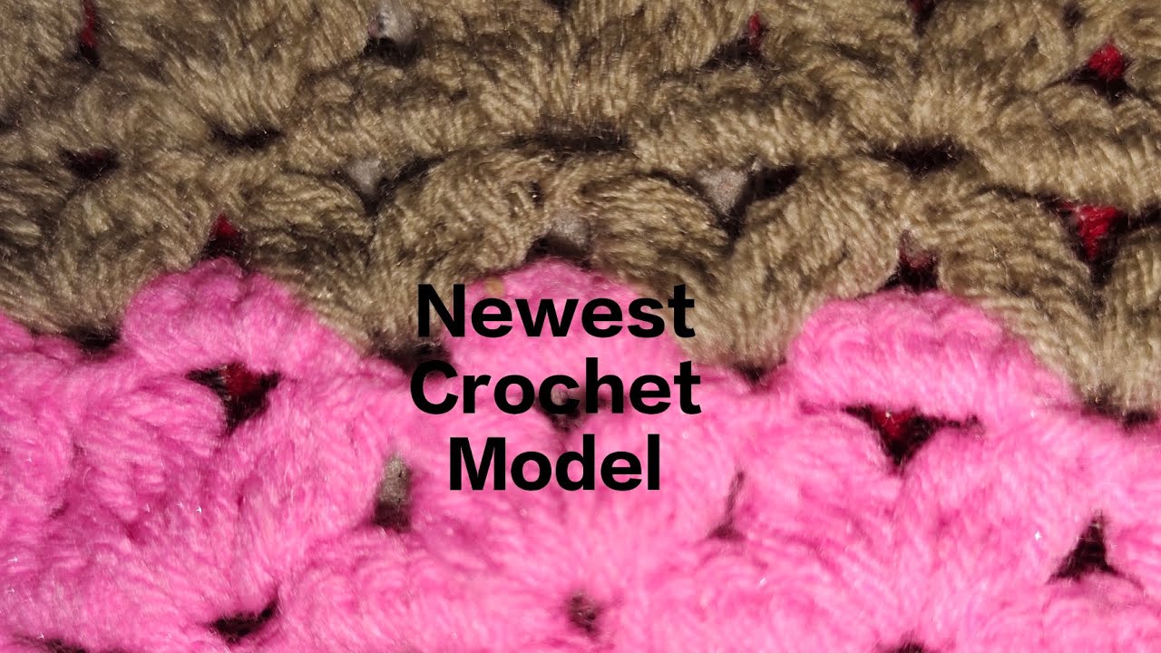Newest Crochet Model Tutorial♡ - YouTube