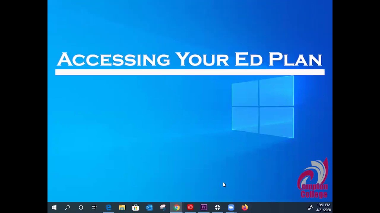 Accessing Your Ed Plan - YouTube