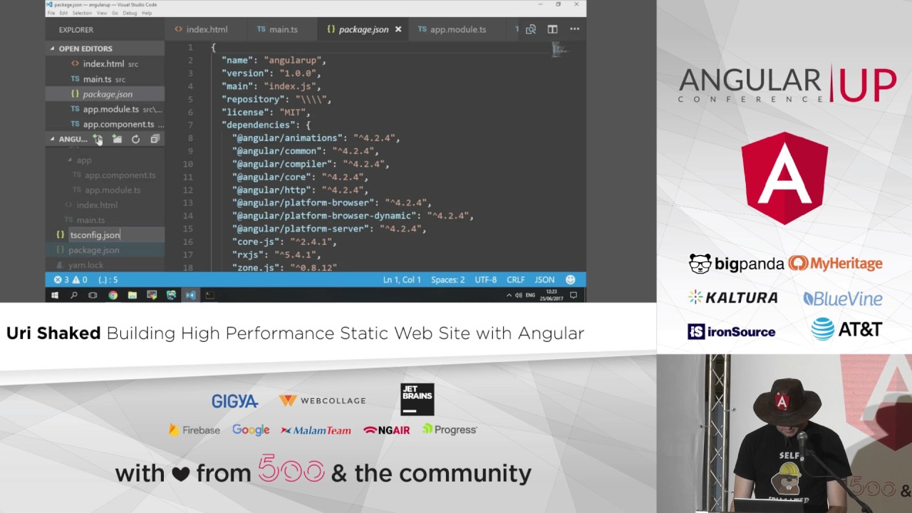 Uri Shaked - Building High Performance Static Web Site with Angular | AngularUP 2017 - YouTube