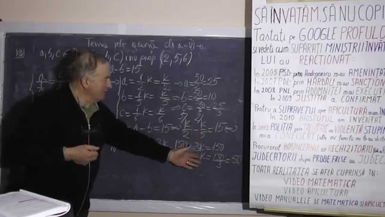 2/2 Lectia 210 - Marimi direct si invers proportionale Clasa 6 Tema ...