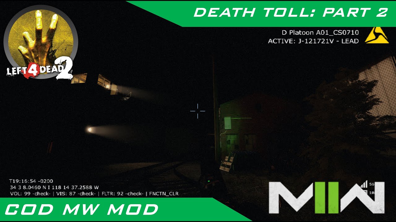 Left 4 Dead 2 | COD Modern Warfare Mod | Death Toll: Part 2 - YouTube