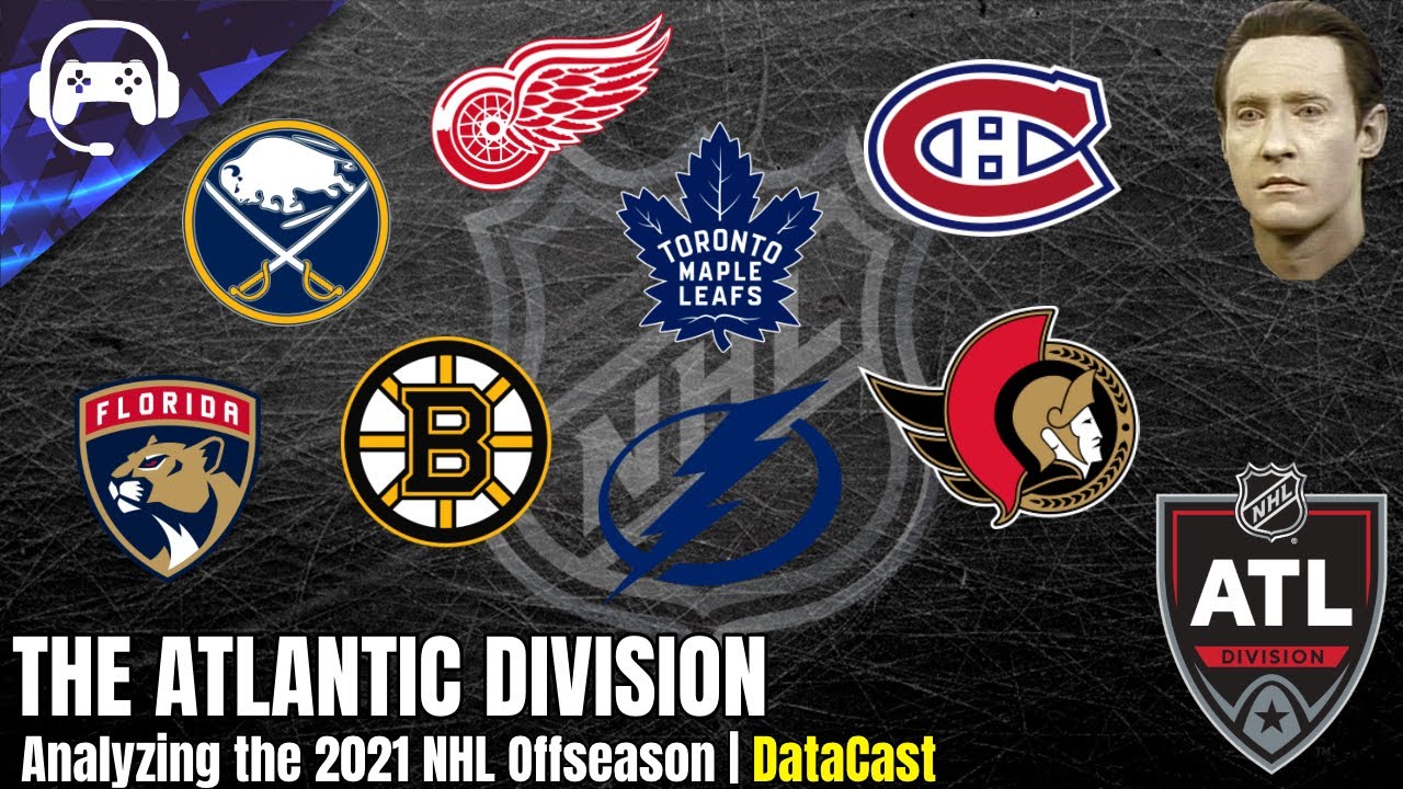 THE ATLANTIC DIVISION | Analyzing the 2021 NHL Offseason | DataCast ...