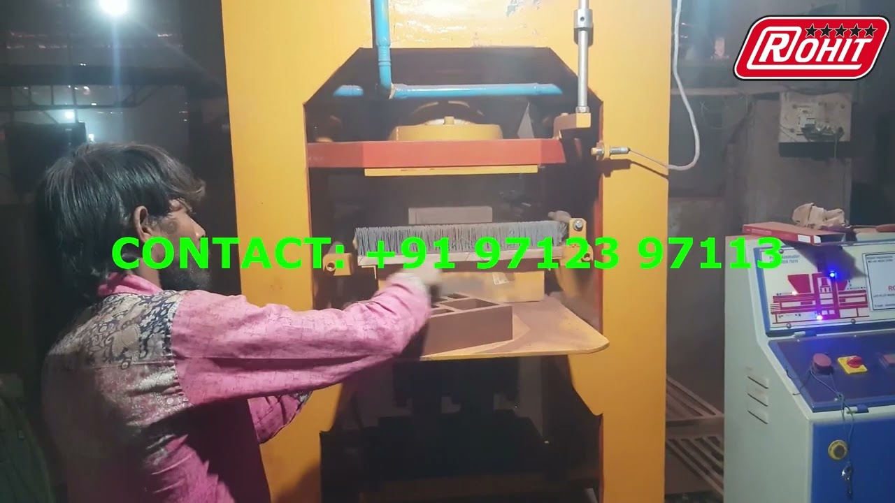 ROHIT TERRACOTTA JAALI MAKING MACHINE - YouTube
