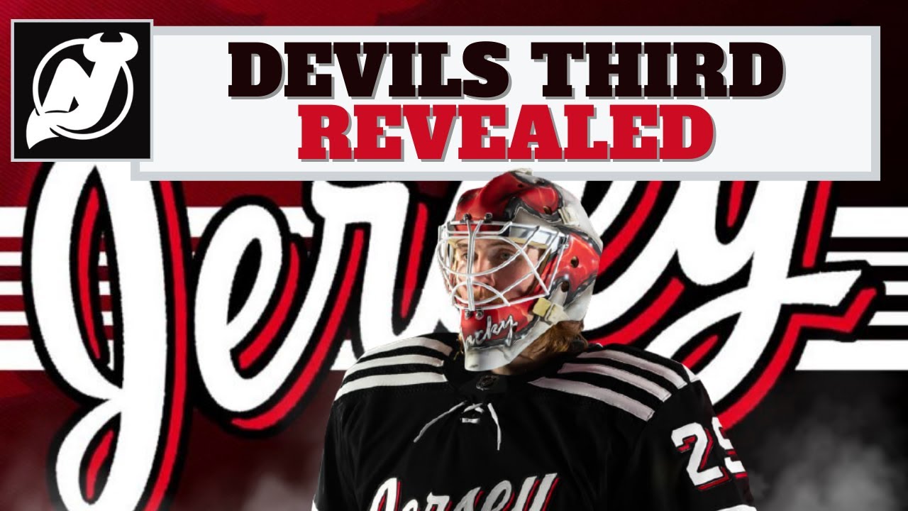 New Jersey Devils Alternate FINALLY REVEALED!!! - YouTube