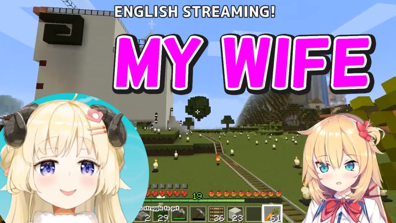 Akai Haato want to introduce her wife CUTE SHEEP Watame. - YouTube