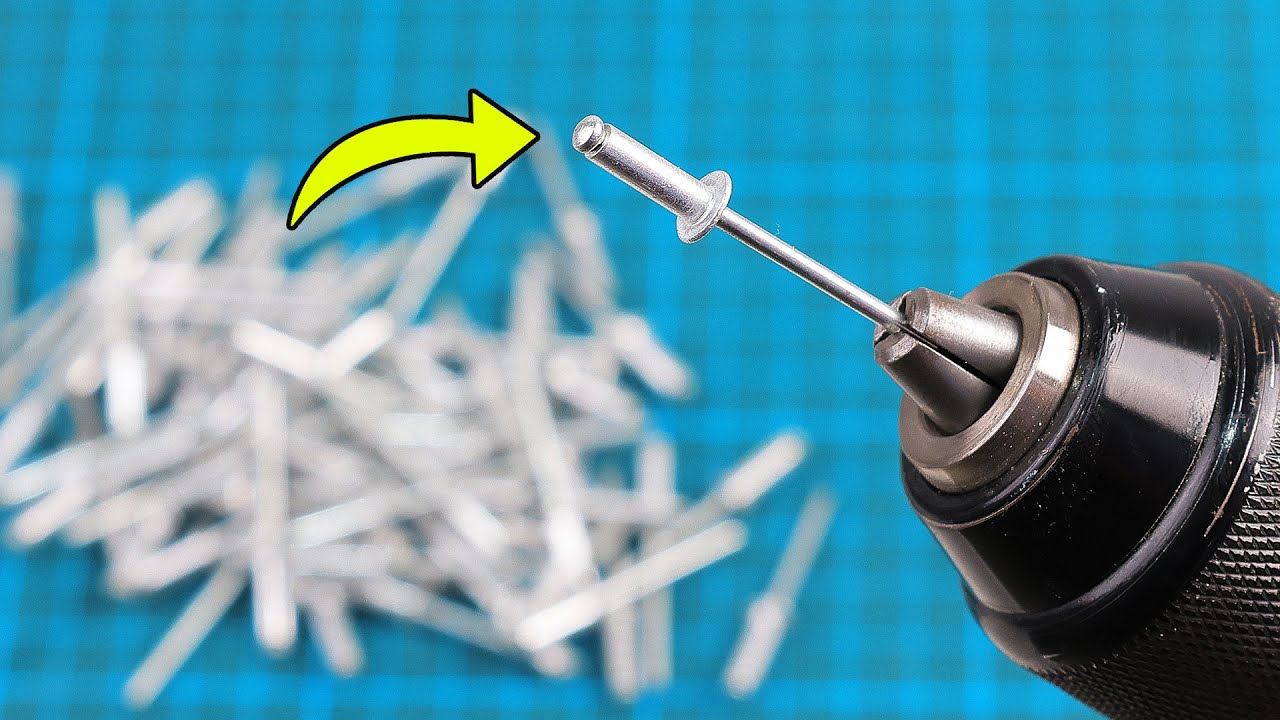 Just insert rivet into Drill and Every house needs this and no one does ...