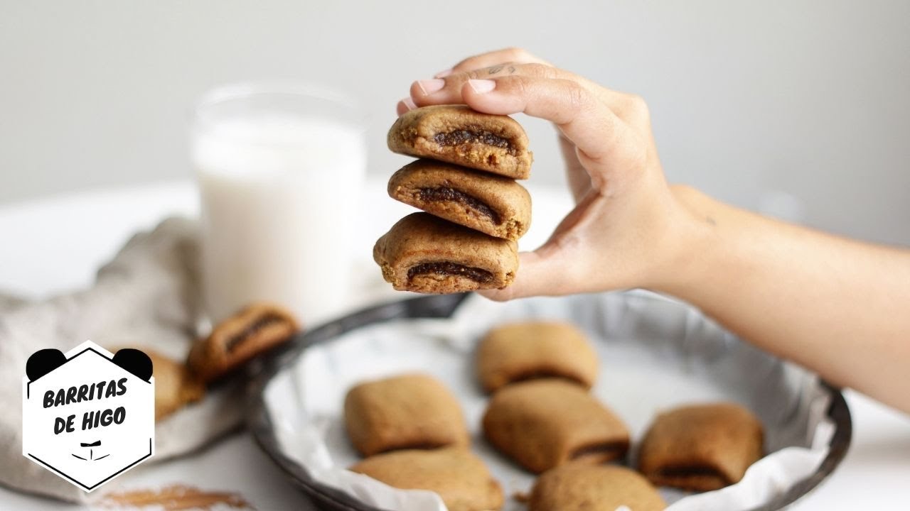BARRITAS de HIGO (COOKIES VEGANAS) | Living Like A Panda - YouTube