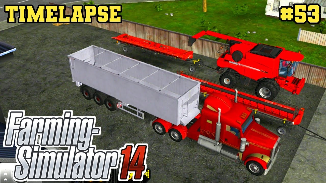 Fs14 Farming Simulator 14 New Vehicles & Harvesting Corn Timelapse #53 ...