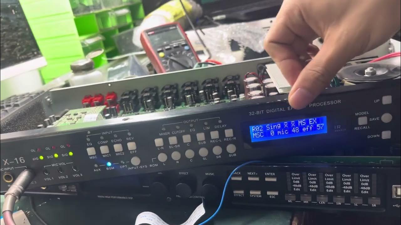 Sửa vang x16 x-16 mất tiếng báo dsp boot loading . Lh kỹ thuật 0979486089 - YouTube