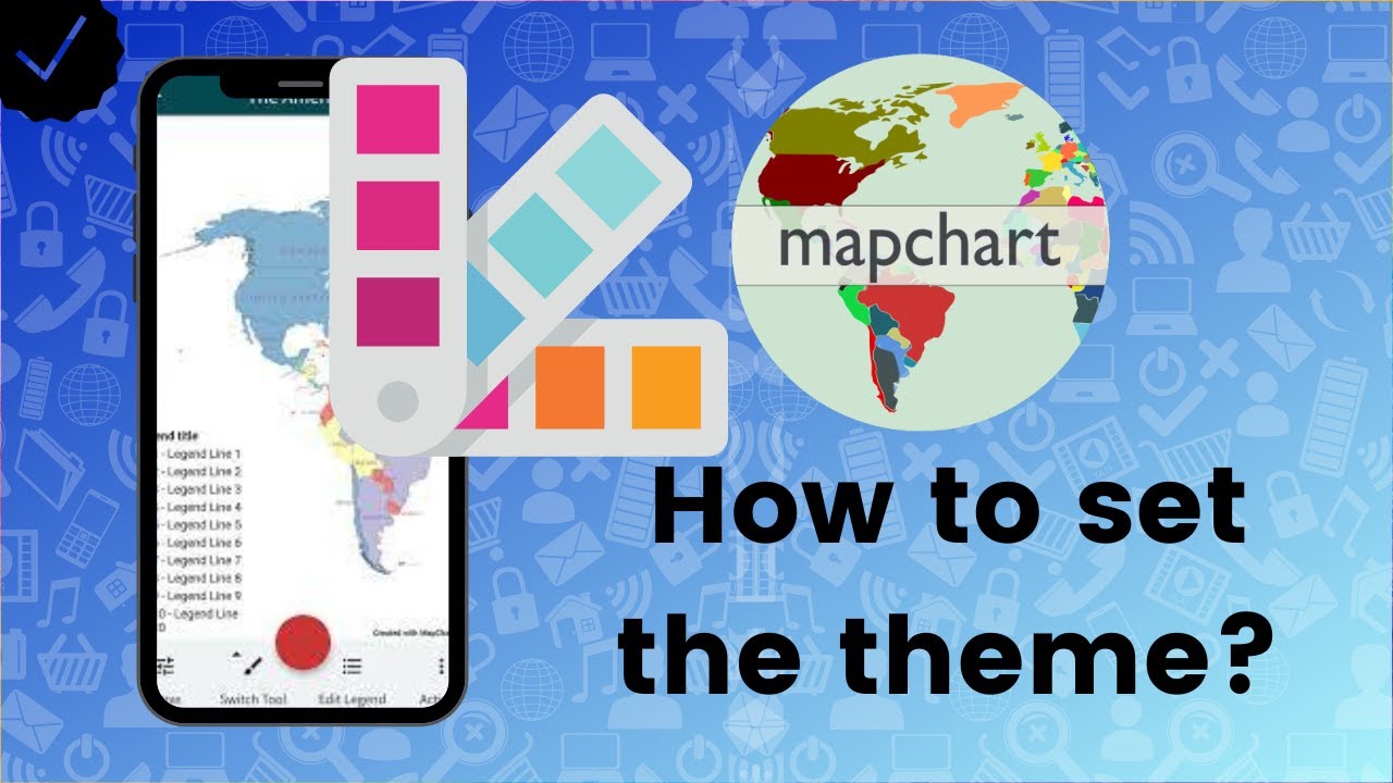 How to set the theme on MapChart? - YouTube