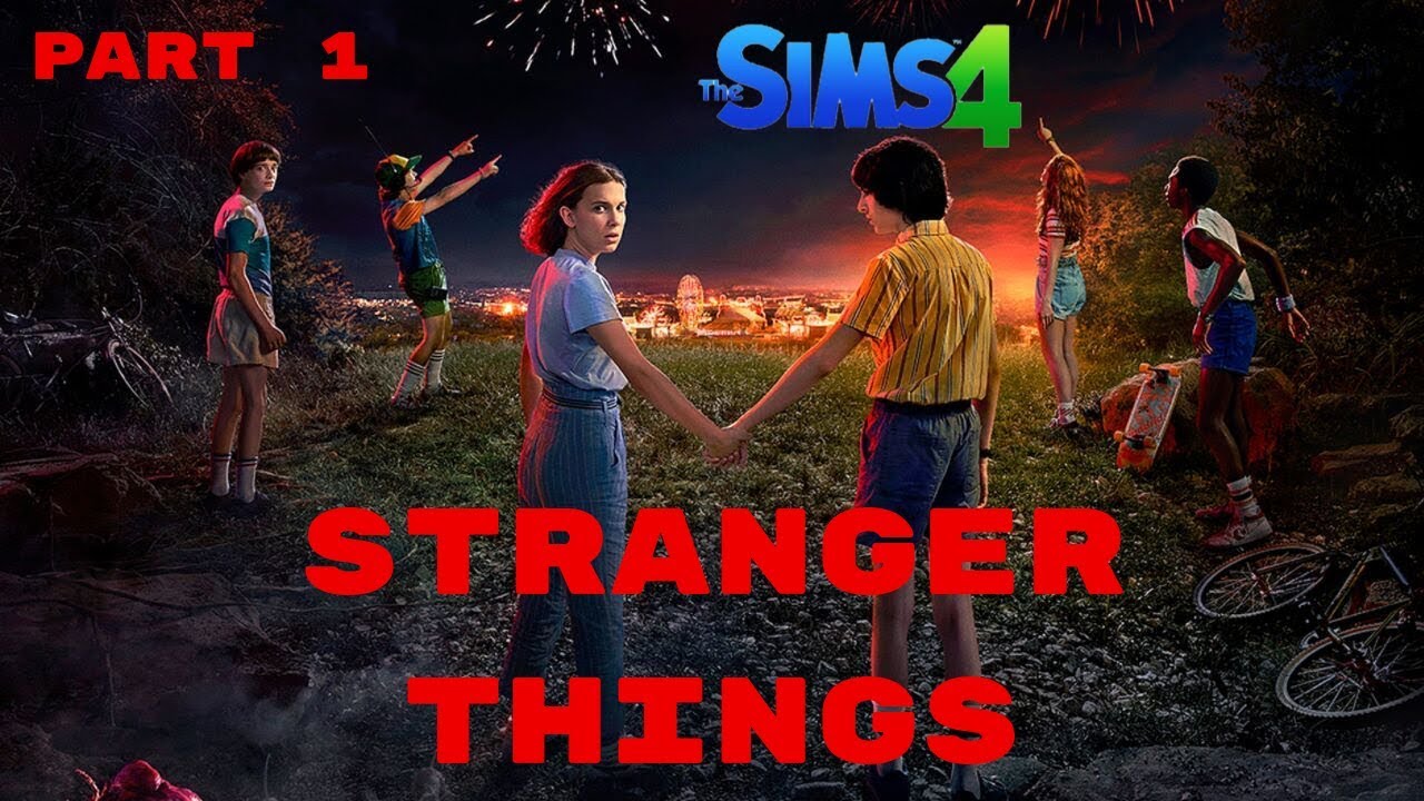 CAS The Sims 4/ Stranger things - YouTube
