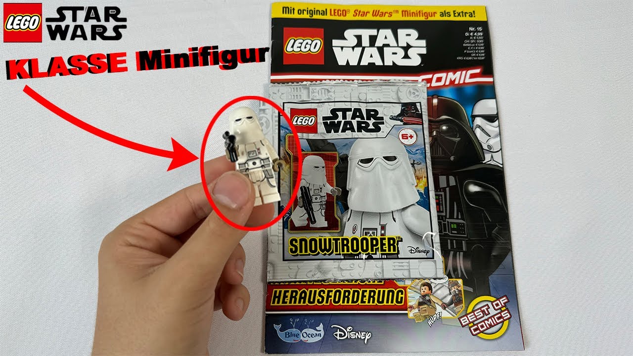BESSER als die HEFT Reihe?|GermanBricks LEGO Star Wars Comic Heft Nr.15 - YouTube
