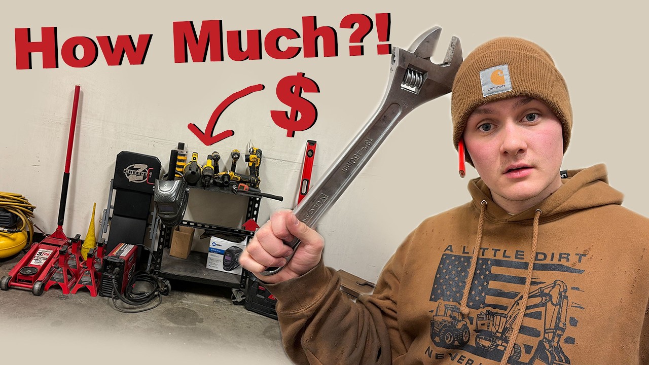How much did my tools cost me? Break down of all my tools I use on the ...