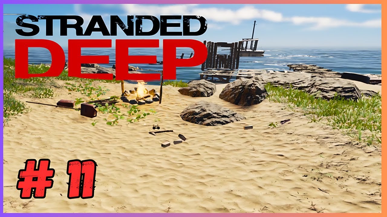 Stranded Deep #11 Haus bauen , Ausflug / deutsch 2024 - YouTube
