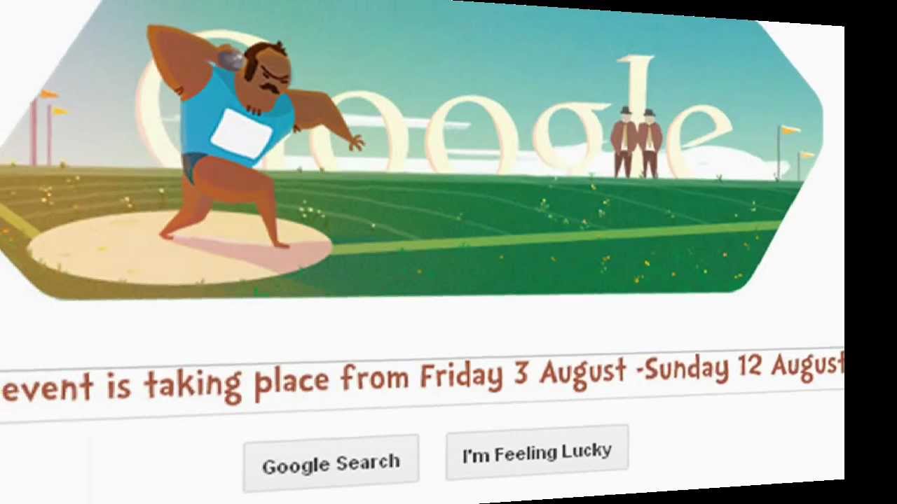 London 2012 Shot Put - Eighth Day Doodle from Google for London 2012 ...