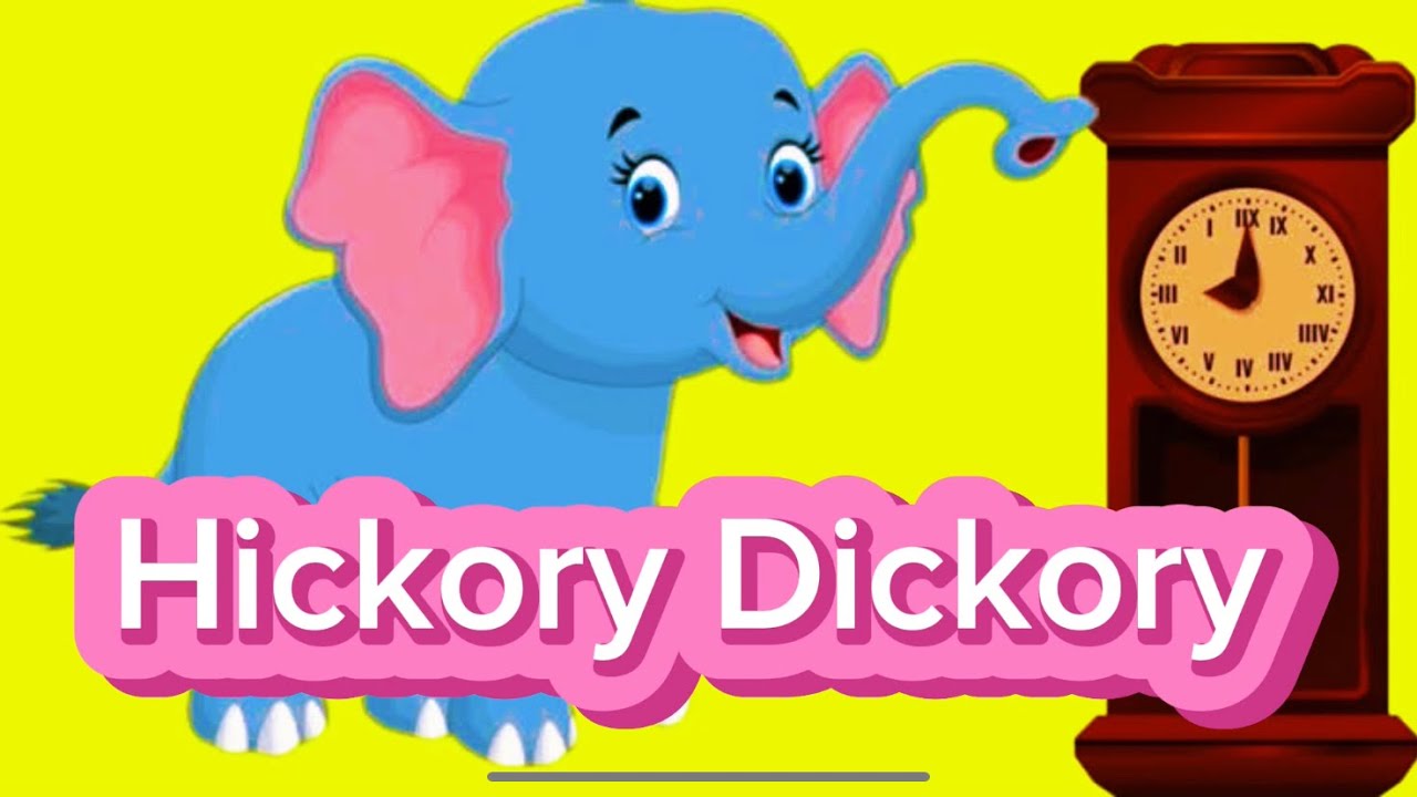 Hickory dickory dock nursery rhymes children songs preschool ...