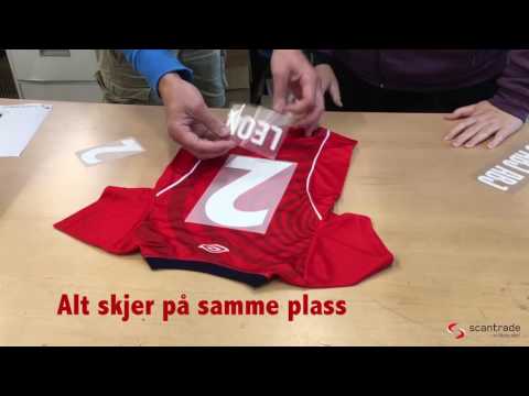 Bli med på trykkeriet hos Scantrade KLUBBSPESIALISTEN - UMBRO