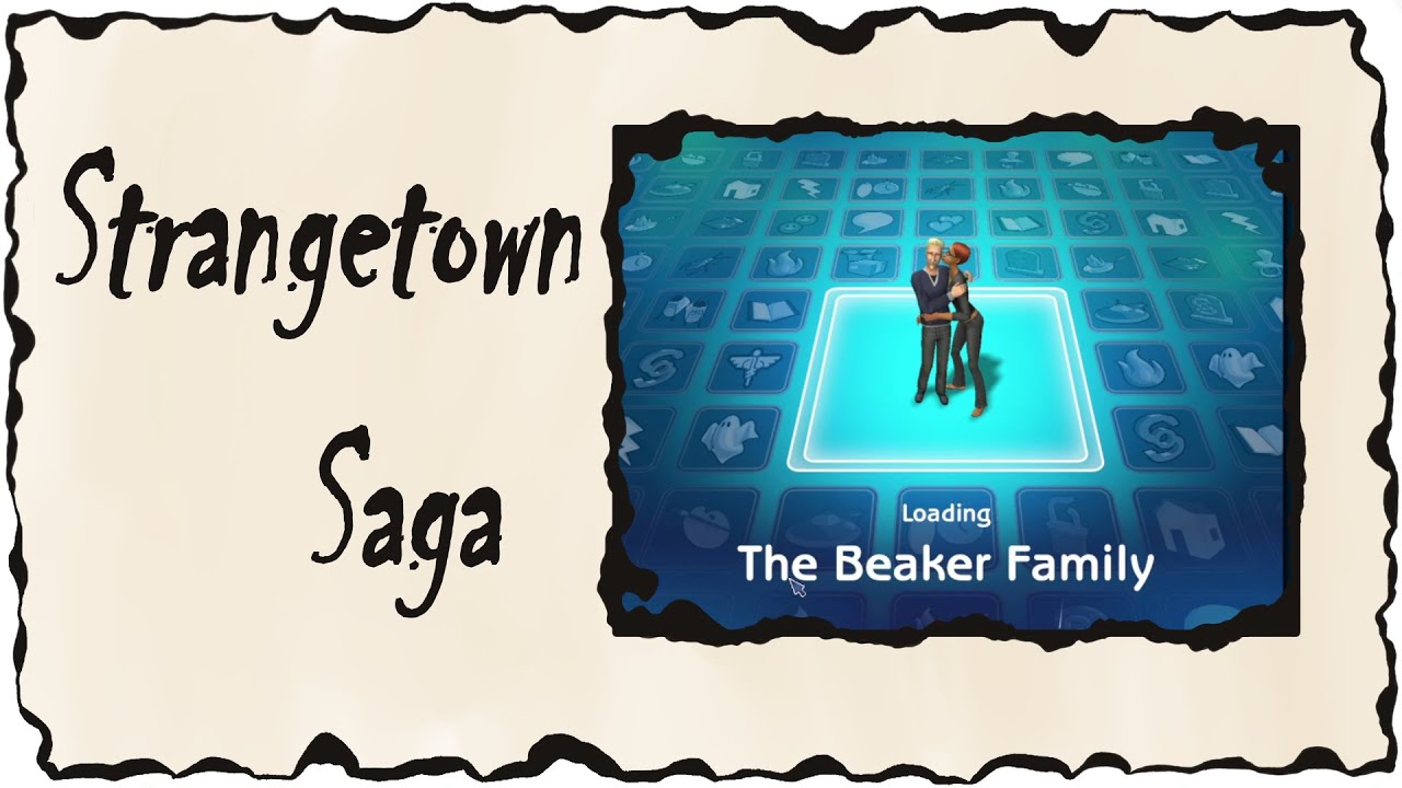 The Beaker Family episode 2 Strangetown Saga Series | The Sims 2 - YouTube