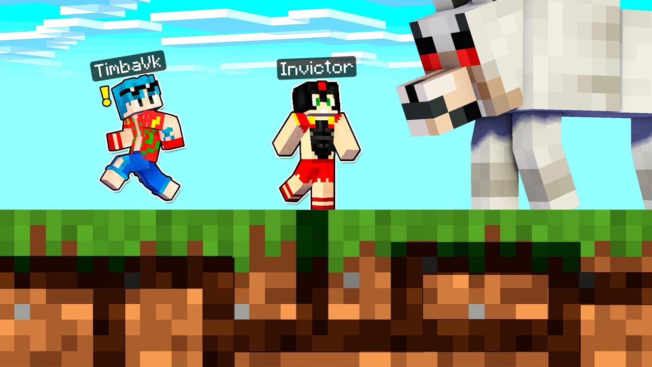 ¡MINECRAFT pero SOMOS DIMINUTOS! 😱 NUEVA SERIE GARRAPATAS 😂 INVICTOR ...