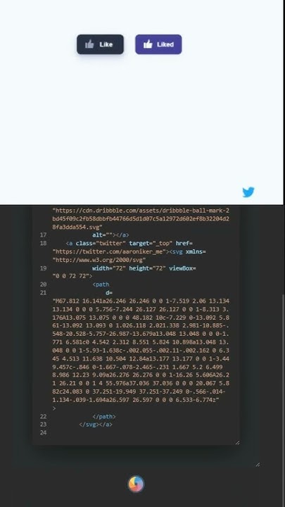 How To Make Like Dislike Button With Html Css And Js Like And Dislike Like Youtube