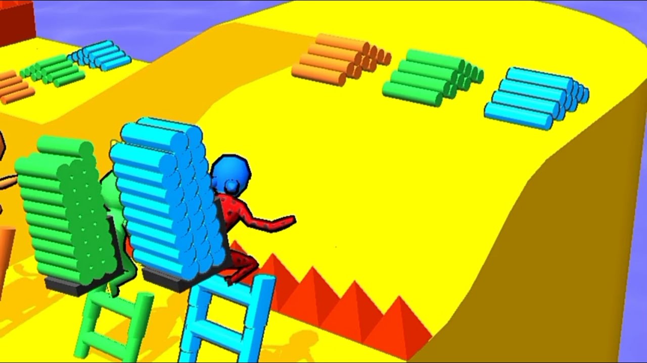 Ladder Race 😉 Mobile Gameplay Levels 12-15(iOS/Android) - YouTube