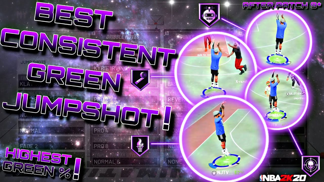 THE MOST CONSISTENT GREEN JUMPSHOT IN NBA 2K20! HIGHEST GREEN ...