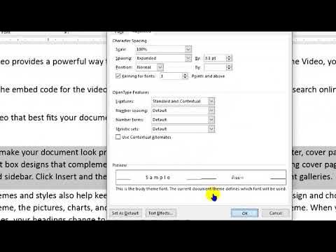 Microsoft word Lesson - YouTube