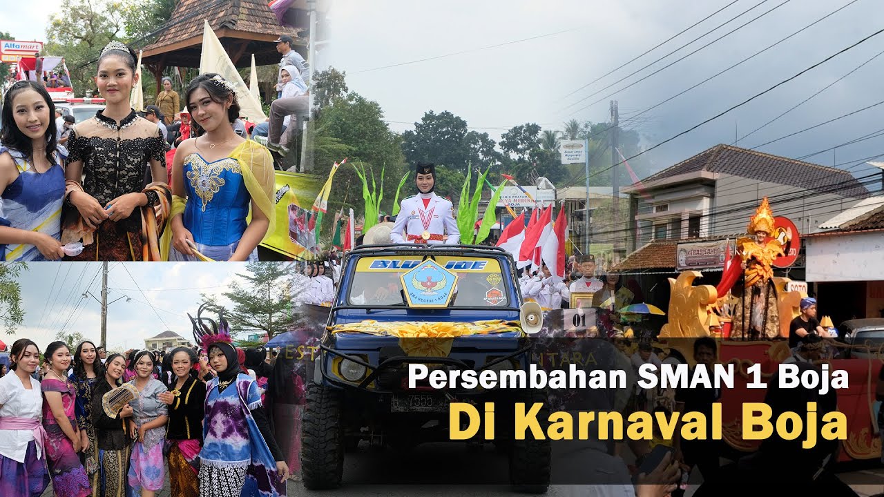 SMAN 1 Boja di Karnaval Kec. Boja - YouTube
