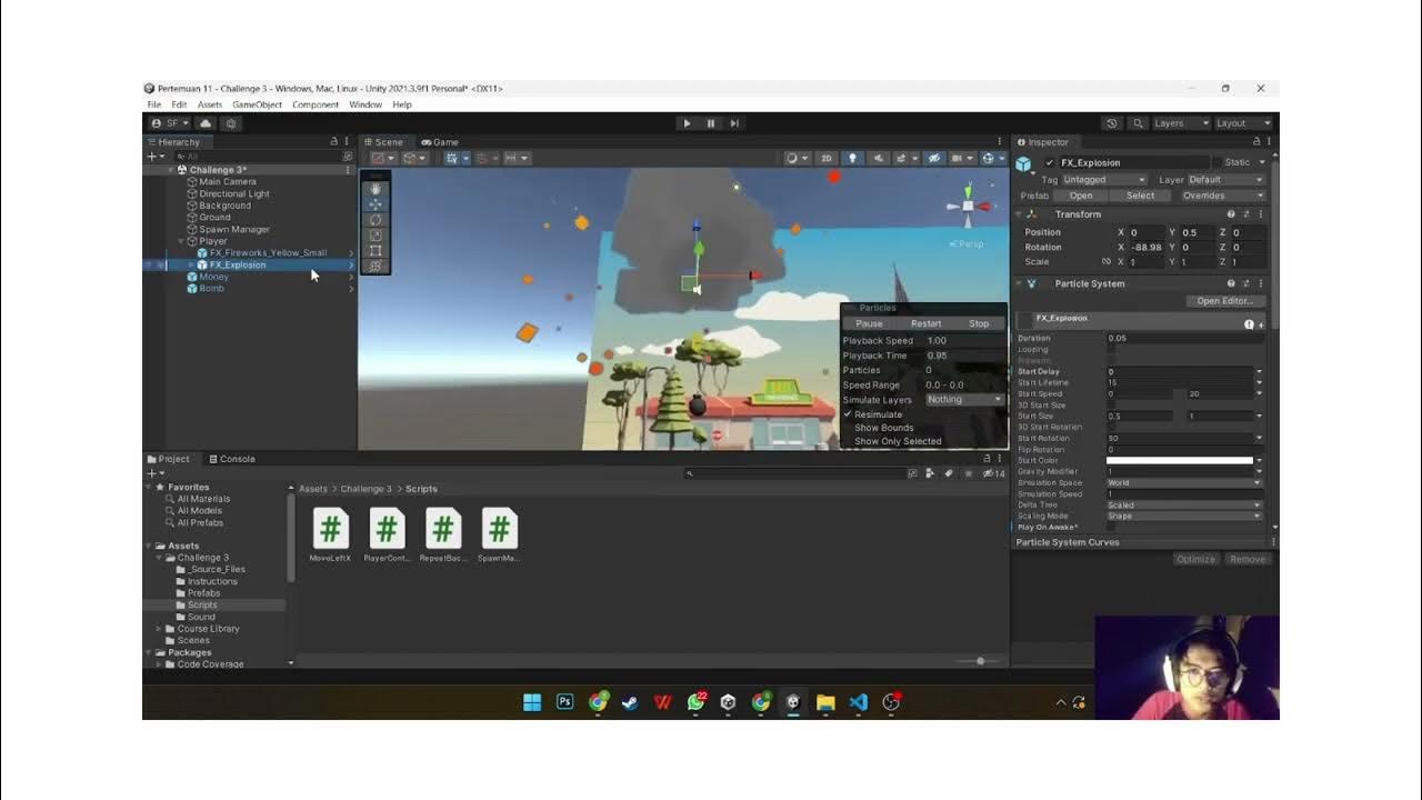 Challenge Pertemuan 11 | Unity Hub - YouTube