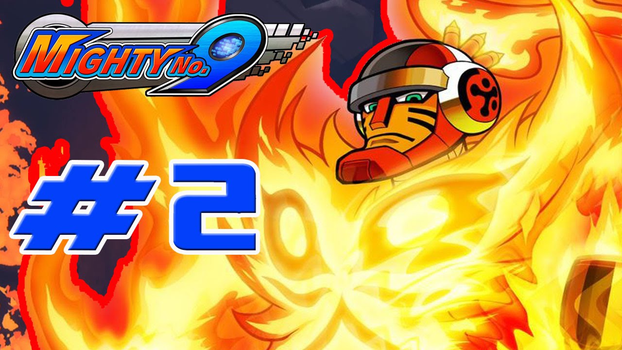 Mighty No. 9 - Walkthrough Part 2 Oil Platform Boss: Mighty No. 1 ...