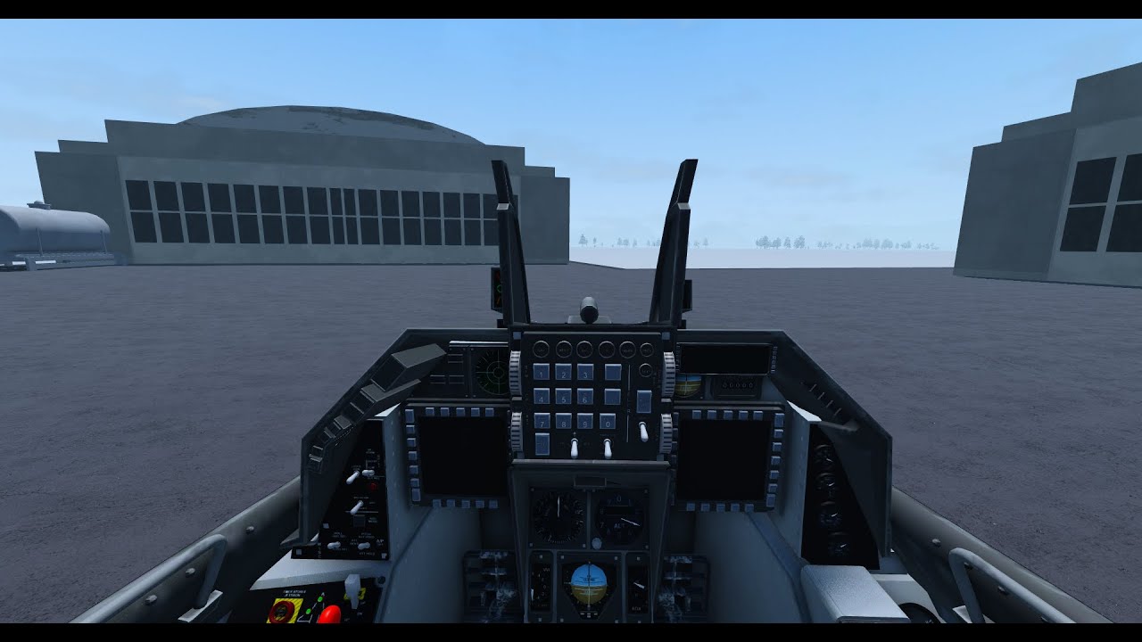 Roblox Unknown Airbase F 16C polish air force Startup and loading ...