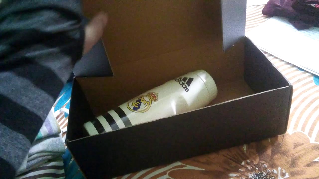 Unisex Adidas Football Real Madrid Sipper 750 mL - YouTube