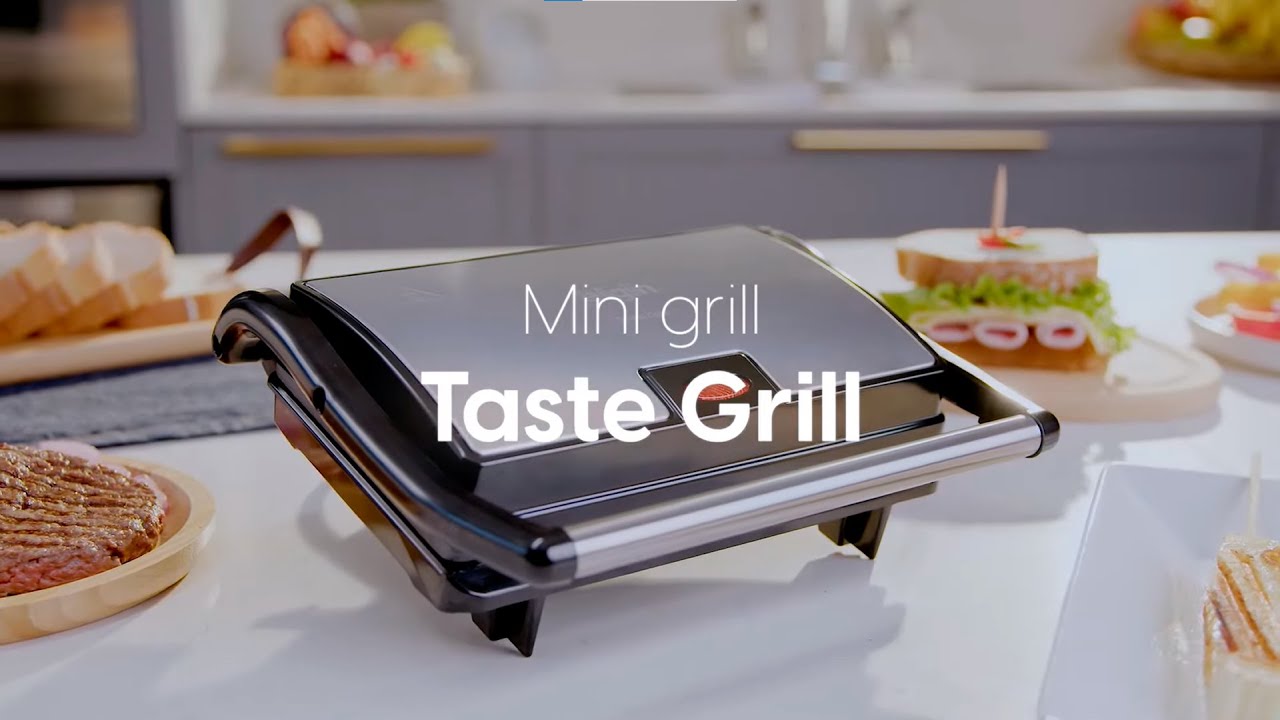Mini Grill Taste Grill Elgin | Alça Cool Touch | Placas flutuantes com ...