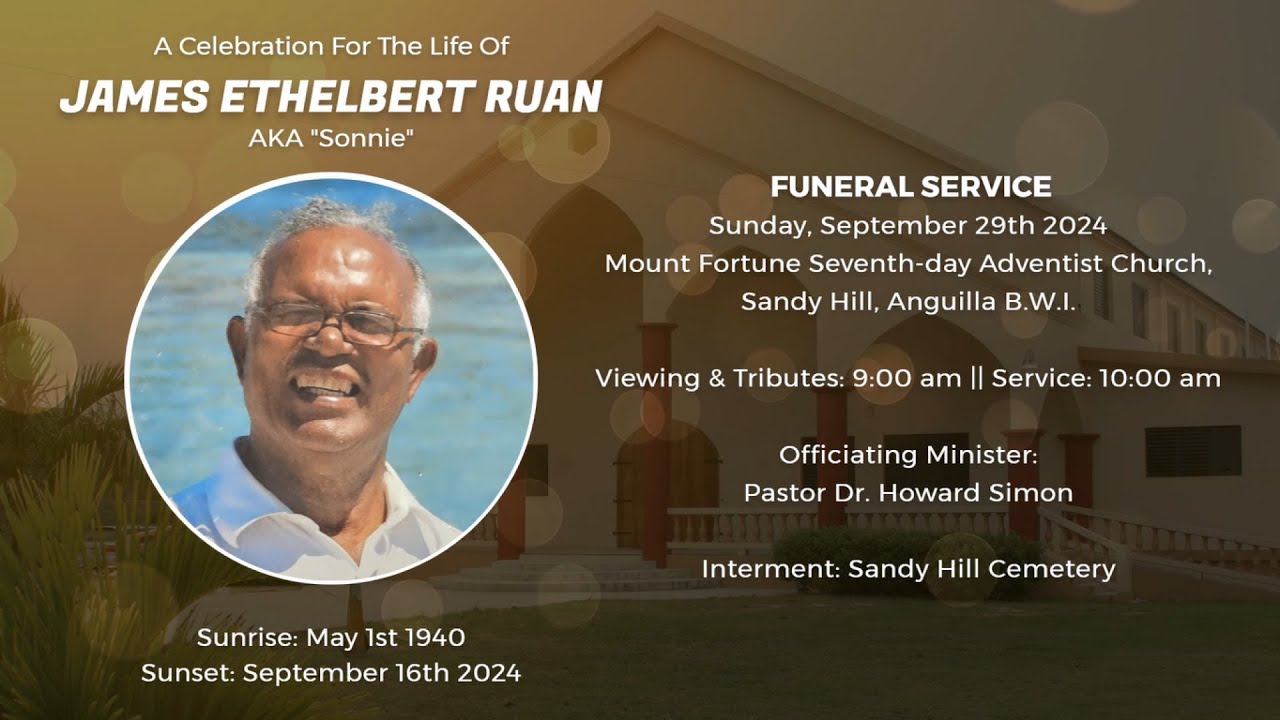A Thanksgiving Service For The Life Of James Ethelbert Ruan - AKA ...