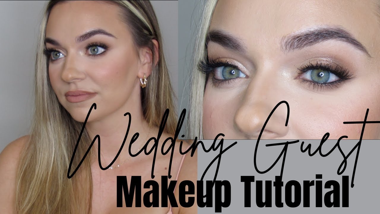Wedding Guest/Brides Maid Makeup Tutorial!! FULL FACE! - YouTube