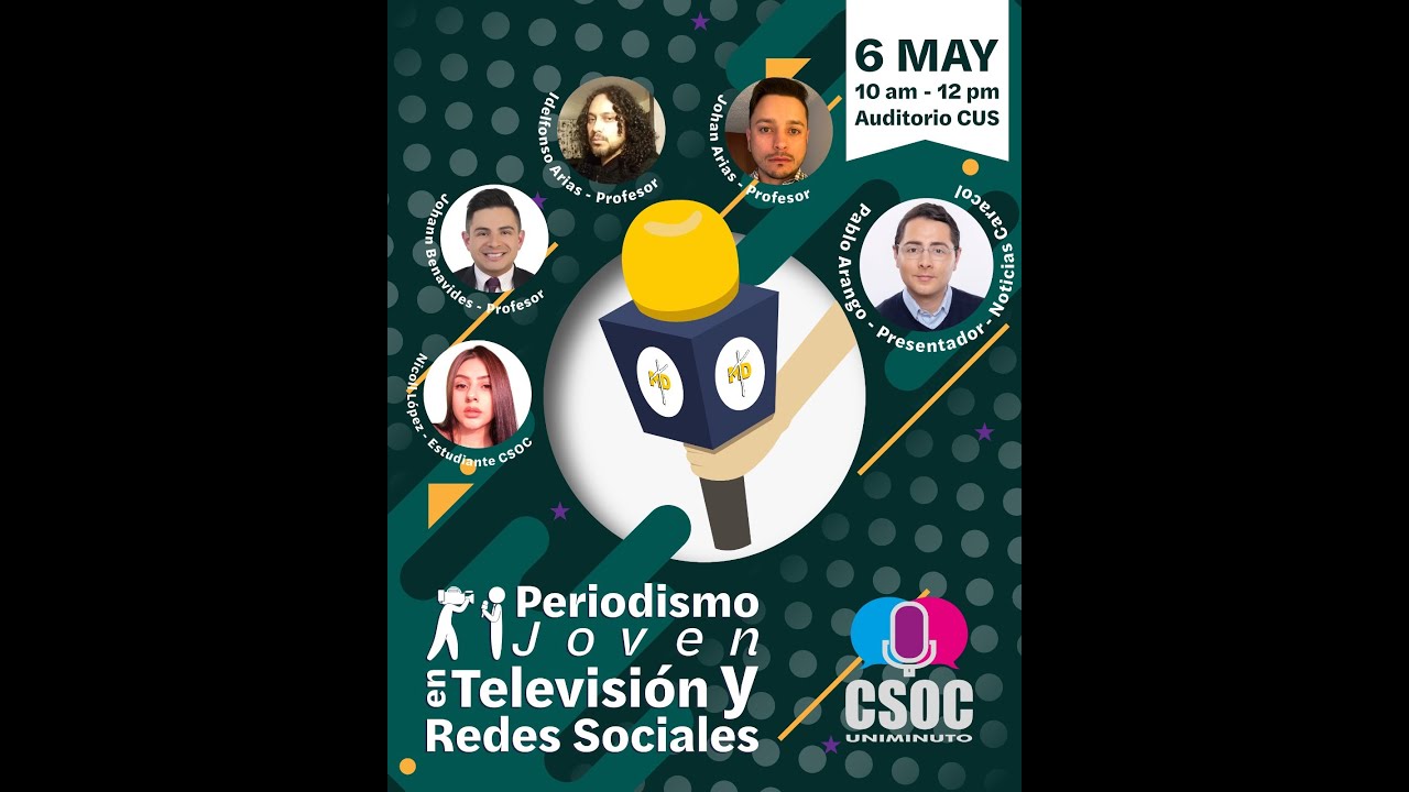 Periodismo joven en Tv y Redes Sociales | Pablo Arango - YouTube