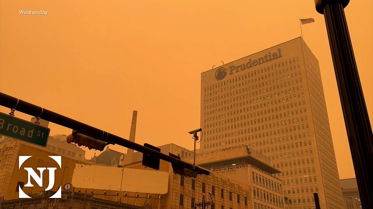 Asthma emergencies surge at NJ hospitals amid wildfire smoke - YouTube