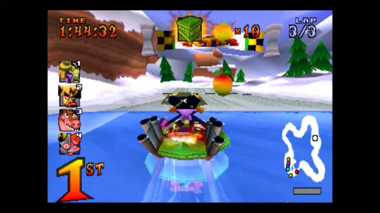Crash Team Racing - Nitrous Oxide Gameplay - YouTube