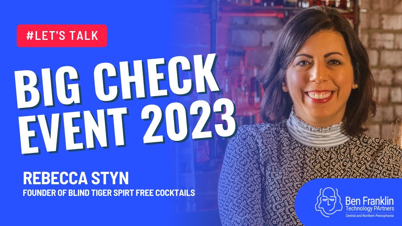 Ben Franklin's 2023 Big Check Event Featuring Rebecca Styn - YouTube
