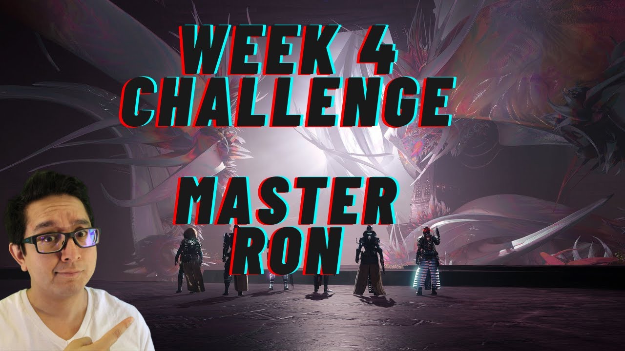 🔴 LIVE - MID-SEASON UPDATE! - WEEK 4 CHALLENGE - MASTER RON - DESTINY 2 ...