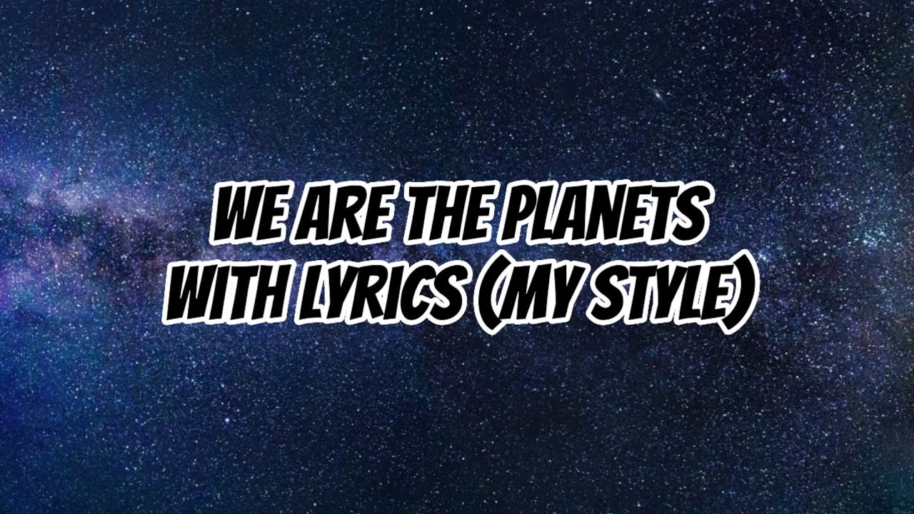We Are the Planets Solar System song - YouTube