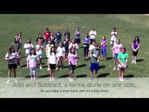 Dance Steps To Solving Multi-Step Equations.mov - YouTube