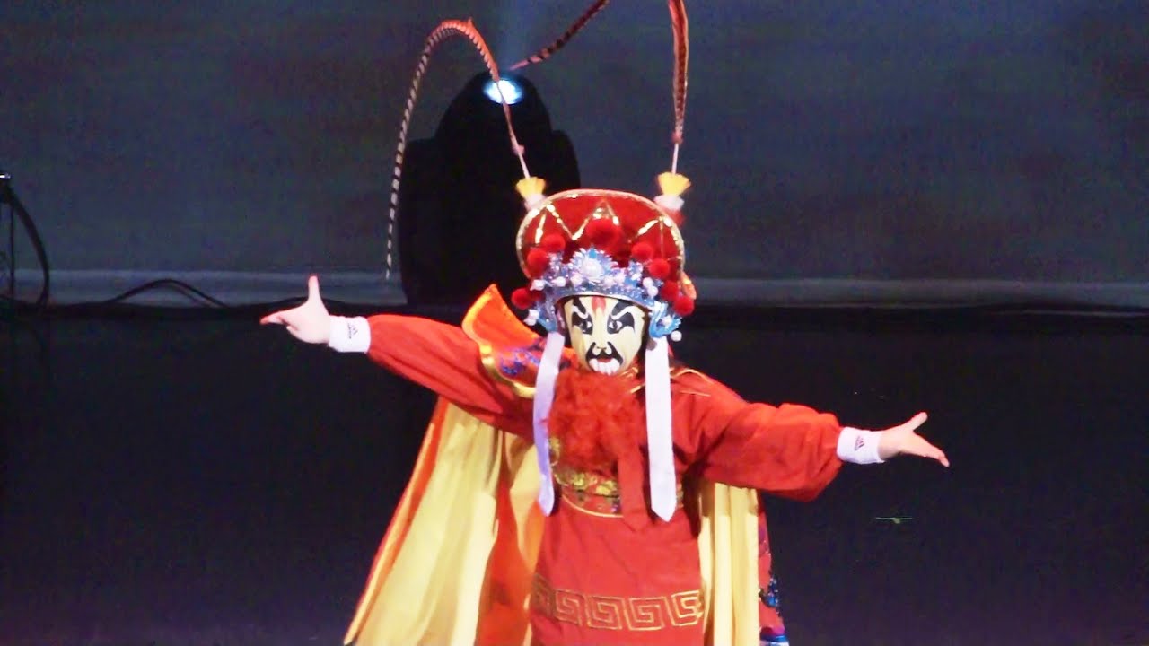 Vancouver 2014 Happy Chinese New Year of the Horse Bian Lian 变脸, Kung ...