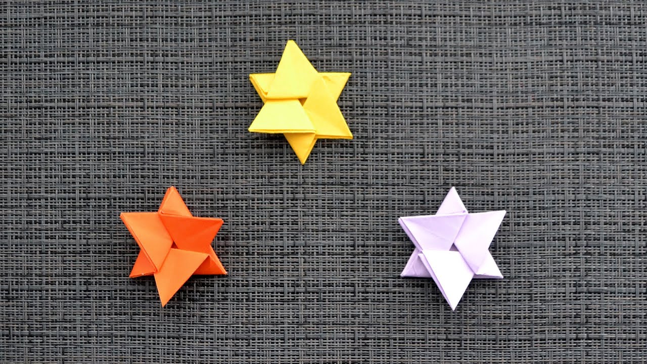 Nice Paper STAR Origami | Tutorial DIY by ColorMania - YouTube
