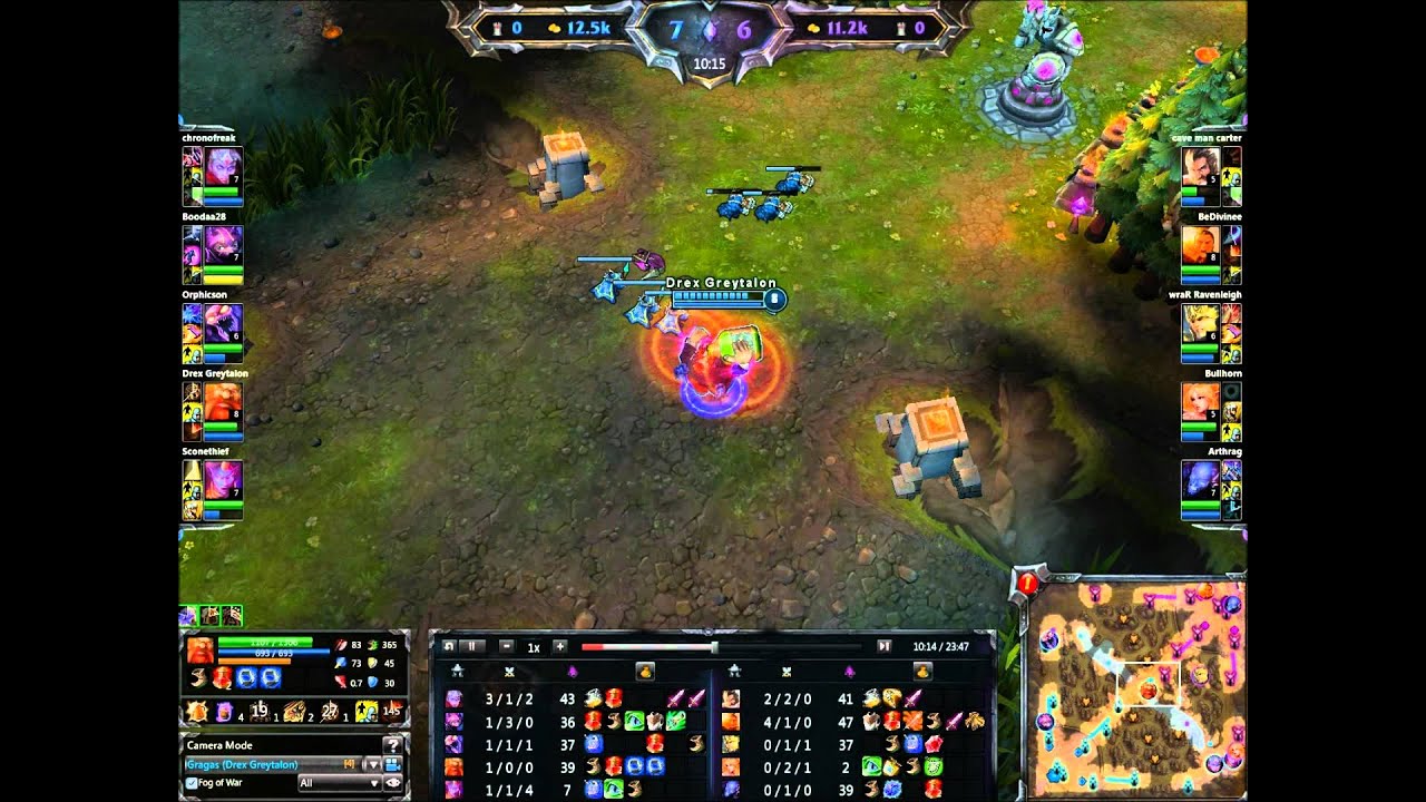 League of Legends Solo Mid Gragas Commentary - YouTube