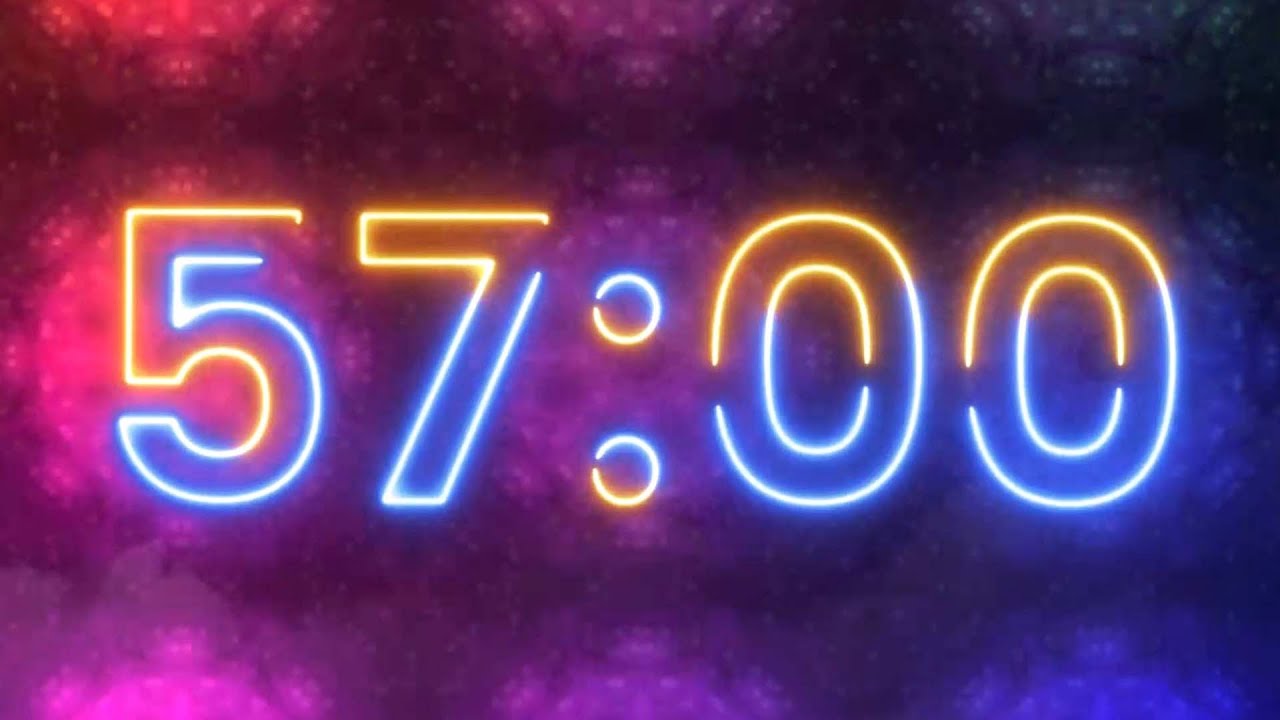 57 Minute Timer - 3420 seconds Timer - Clean & Simple Timer - YouTube